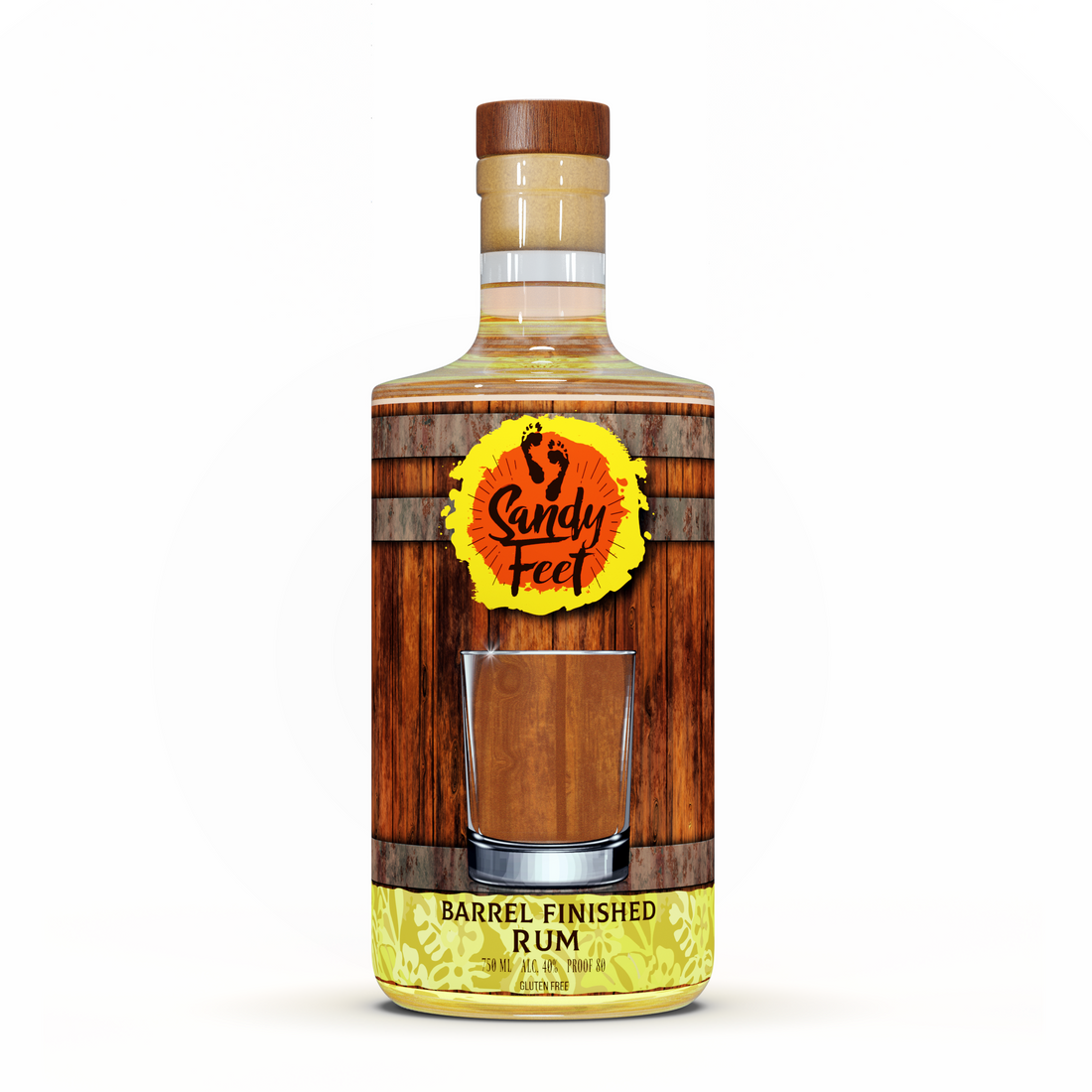 Sandy Feet Barrel Finished Rum – CORK & BARREL CLUB